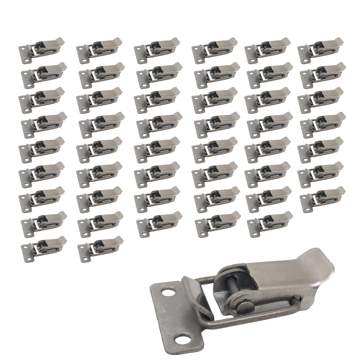 Grampo Fecho Rápido Trava Pressão Fe/e8 Inox 50 Und - Loja Brafer