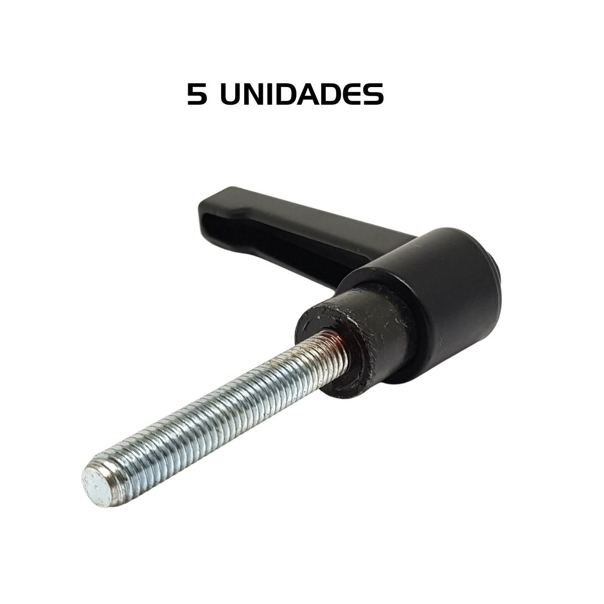 Manipulo Alavanca Trava Macho M6 X 50mm Zamak 7835 15 Und - Loja Brafer