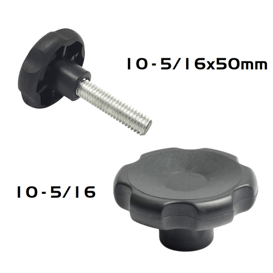 Manipulo Fêmea 5/16 e Macho 5/16x50mm Margarida 20 Unidade - Loja Brafer